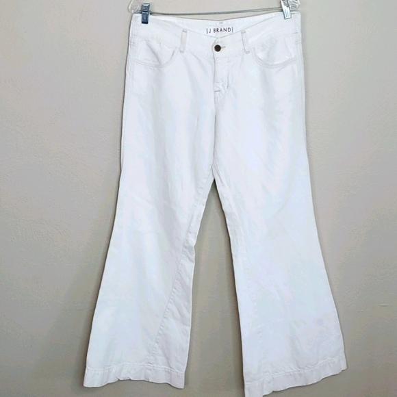 J Brand | Jeans | Jbrand Kat Wide Leg Cream Colored Hippie Jeans 28 ...
